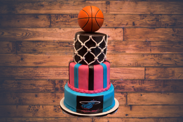 Miami heat | Jenns Custom Cakes